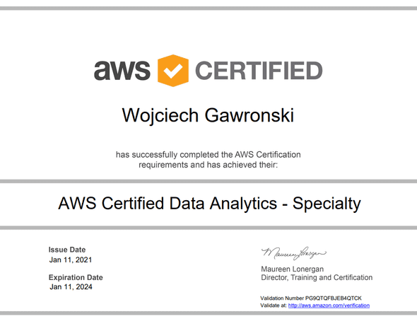 The Unofficial Guide To AWS Certified Data Analytics Specialty Exam 